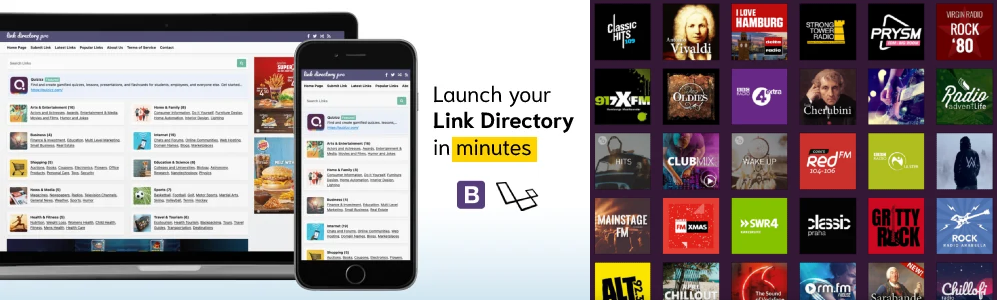 Link Directory Pro + Radio Portal » Foxart Studios